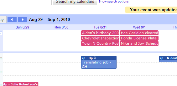 Getting Organized with a Google Calendar - Dash Web Consulting